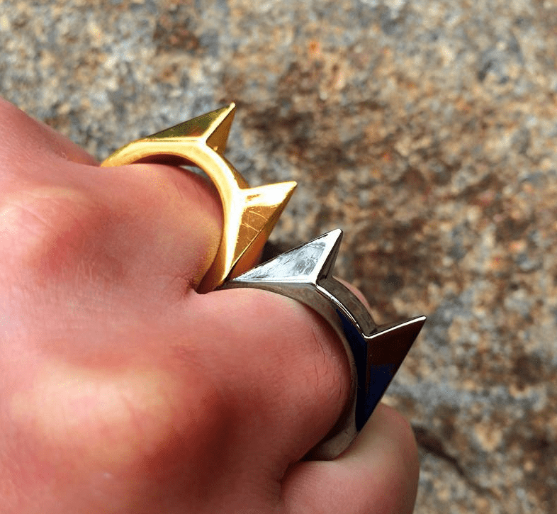 self defense rings | Spiked Self Defense Ring | Shop Arzo